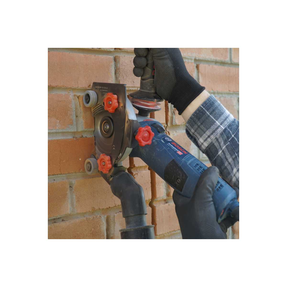 Dustless, dust-free and no-dust brick raking and mortar grinding out ...