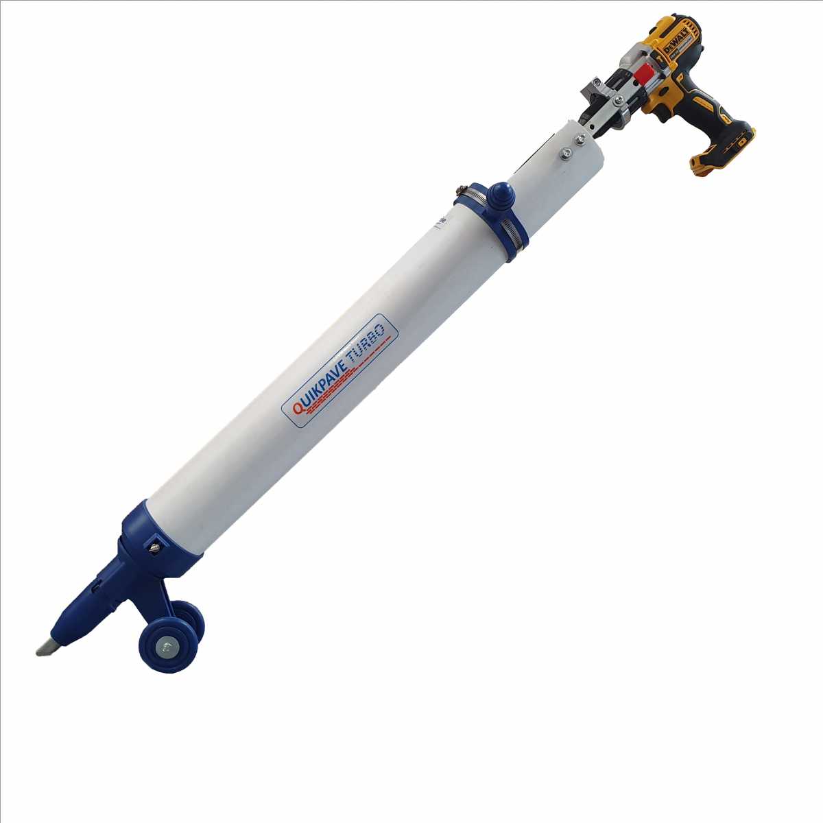 Quikpave attachment on DeWalt cordless for easy pointing of patios ...