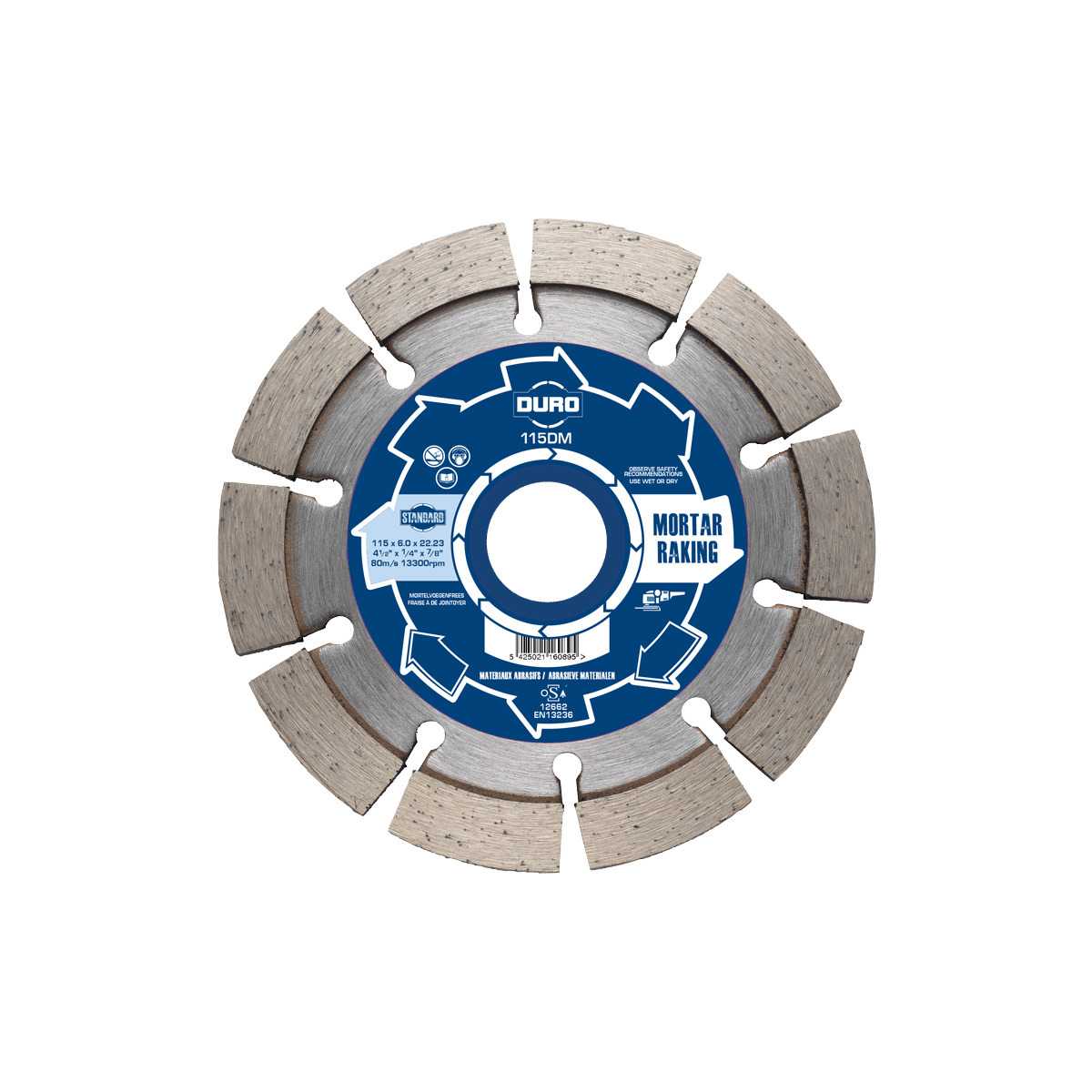 Professional 115 mm Diamomd Mortar Raking Blade of European origin ...