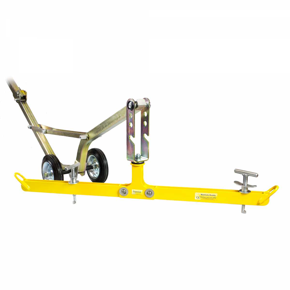 Full function one person manhole and drain cover lifting system ...