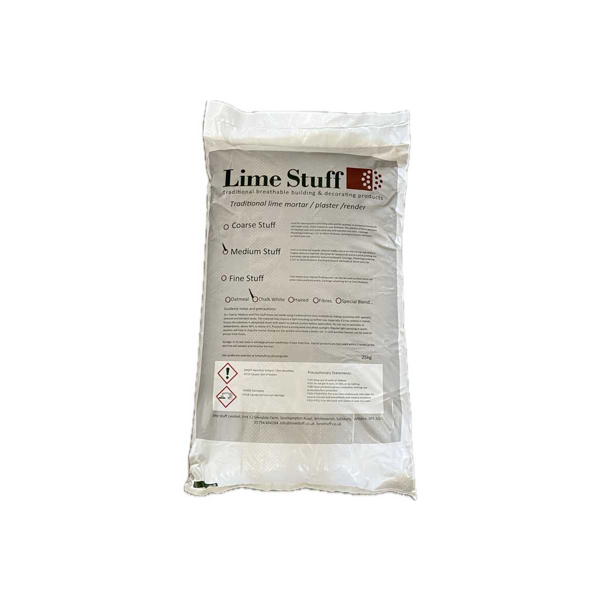 Non-hydraulic Lime Mortar - Ready-to-use (pre-mixed) - Sunrise Tools