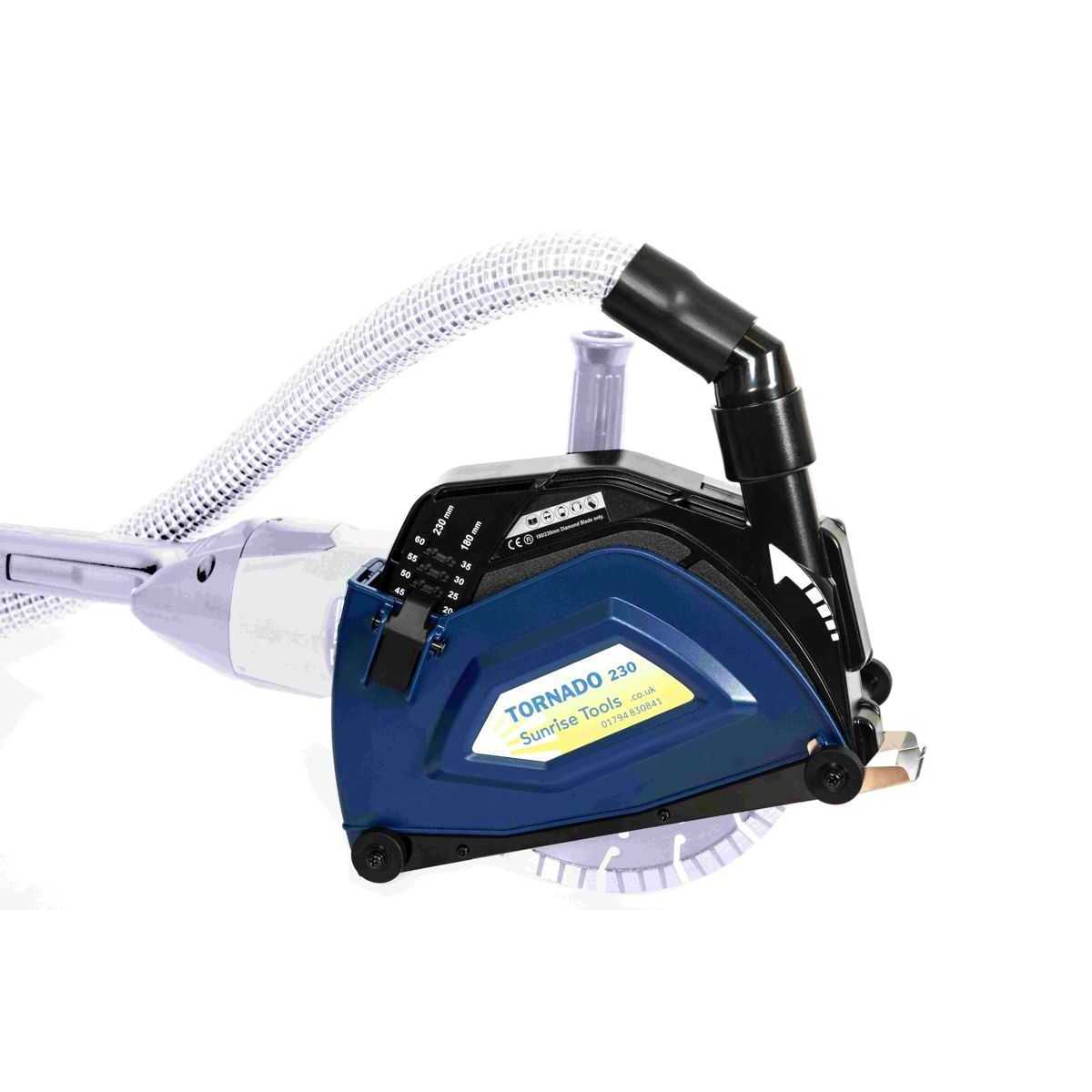 Tornado 230 Cutting & Chasing Dust Extraction Cowl - Sunrise Tools